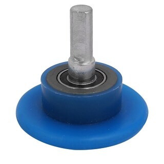 10mm Dia Shaft 60mmx20mm R3.3 Coating Machine Silicon Rubber Wheel ...