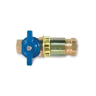 Dormont Shutoff Valve,Push On,1" Inlet CF-100 - 1 Each - 1 in - Bed ...