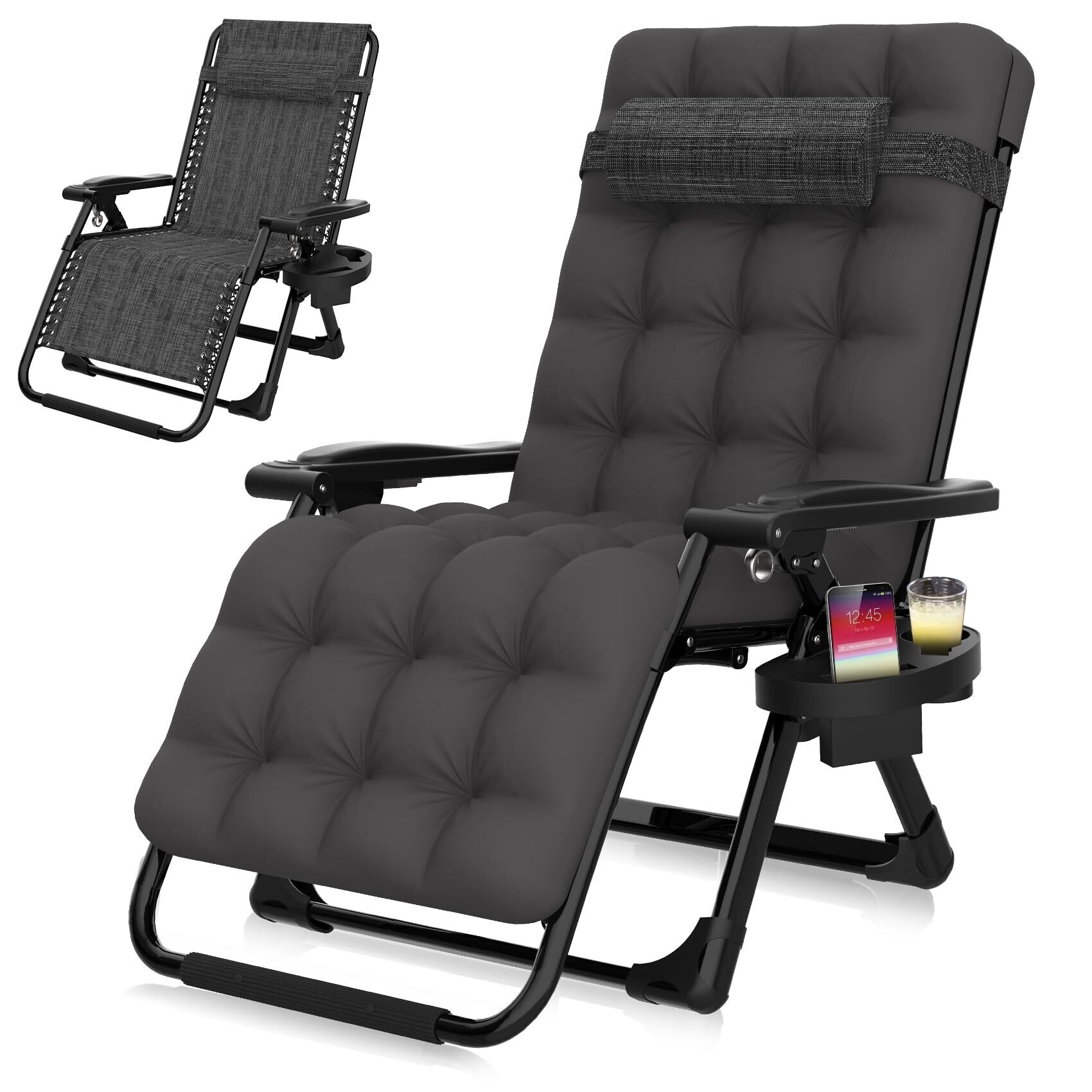 Zero gravity chaise lounge indoor store