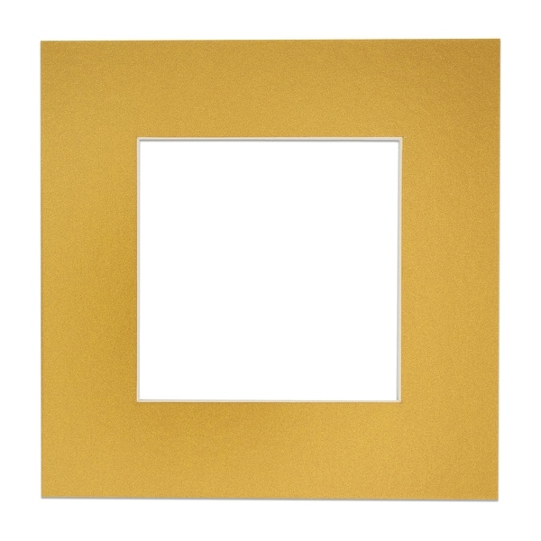 12x16 Mat for 8.5x11 Photo - Metallic Gold Matboard for Frames ...