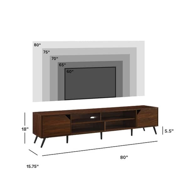 Middlebrook Designs Mid-Century Modern TV Stand - Bed Bath & Beyond ...
