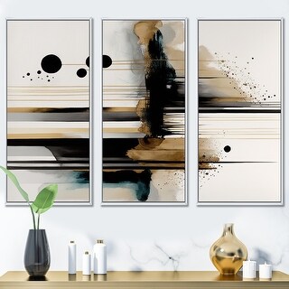 Designart "Abstract Transitional Modern Shapes I" Modern Shapes ...