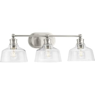 Progress Lighting P300397 Singleton 3 Light 27" Wide Bathroom Vanity ...