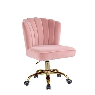 Modern Luxury Style Seashell Pattern Design Swivel & Adjustable Velvet ...