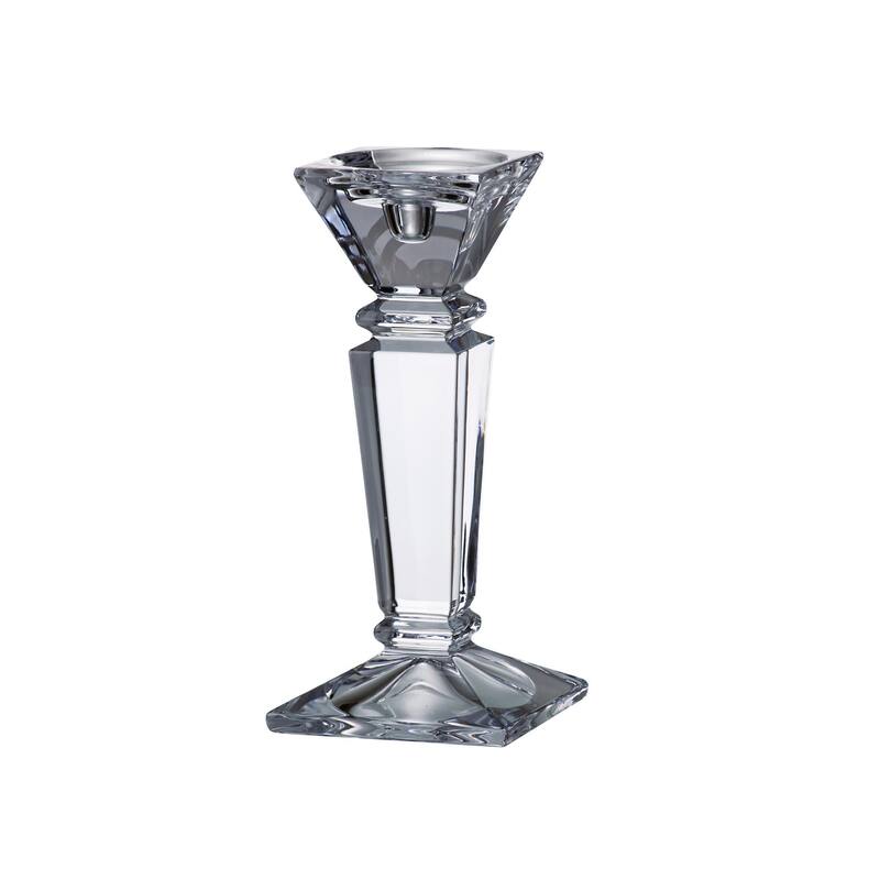 Majestic Gifts Inc European Glass Candlesticks -10" Height - Set/2 - 10 ...