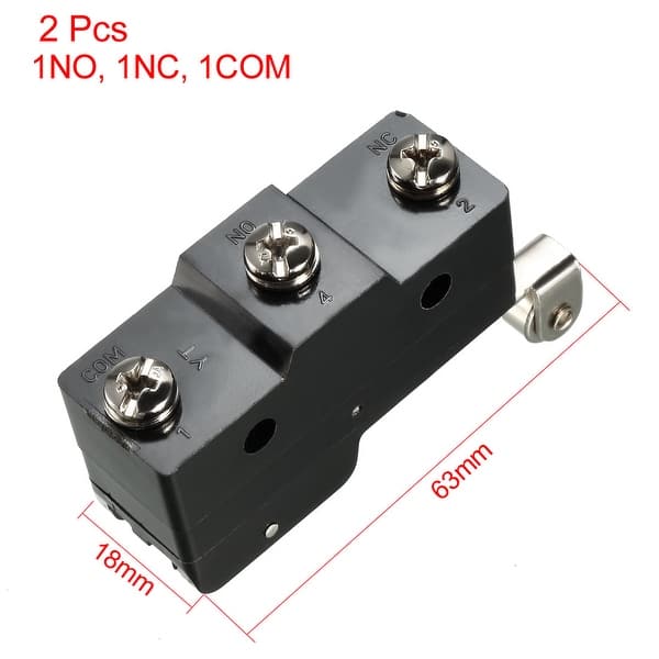 2PCS LXW5-11G1 1NO w 1NC Long Hinge Roller Lever Miniature Micro Switches - LXW5-11G1 2PCS - Bed ...
