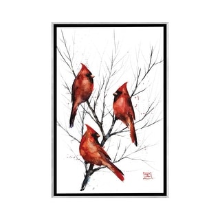 iCanvas "Cardinals in Tree" by Dean Crouser Framed - Bed Bath & Beyond ...
