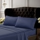 Egyptian Cotton 500 Thread Count Extra Deep Pocket Solid Bed Sheet Set ...