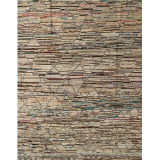 Ahgly Company Machine Washable Abstract Camel Brown Area Rugs - Bed ...