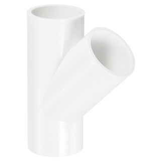 1" PVC Pipe Fittings 6 Way 45 Degree Angle Water Joint Connectors ...