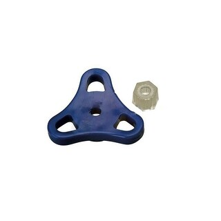 Unique Blue Valve Handle Plastic - Bed Bath & Beyond - 39124532
