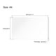 Acrylic Sheet 297mm x 210mm A4 Size 8mm Thick - Clear - Bed Bath ...