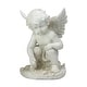 12" Reaching Cherub Angel Outdoor Patio Garden Statue - Bed Bath ...