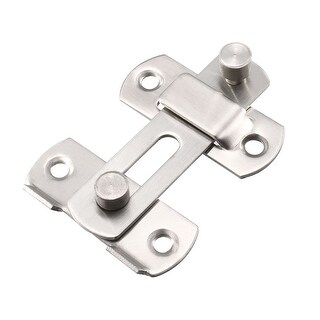 Flip Door Latch 201 Stainless Steel 72x50mm Gate Latch Hasp Slide Lock ...