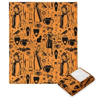 Disney Hocus Pocus Hocus Pocus Pattern Silk Touch Throw Blanket - Bed ...