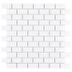 Merola Tile Metro Subway Glossy White 11-3/4" x 11-3/4" Porcelain ...