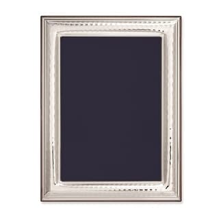 Curata Bilaminate Sterling Silver Hammered 8x10 Photo Frame - Bed Bath ...