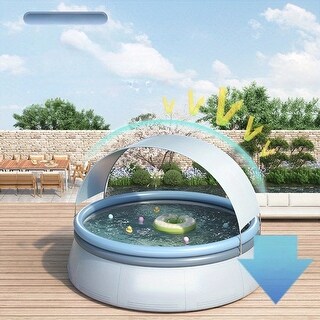 141.73in*29.92in outdoor inflatable swimming pool - Bed Bath & Beyond ...