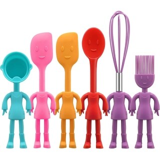 Human Shaped Kitchen Utensils Set 6 Piece - Bed Bath & Beyond - 42565795