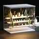 Clear Acrylic Display Case with LED Light 3 Tier Boxes 12.6x9.45x11.81 ...