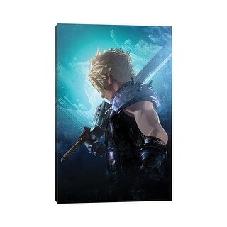 iCanvas "Cloud Strife" by Nikita Abakumov Canvas Print - Bed Bath ...