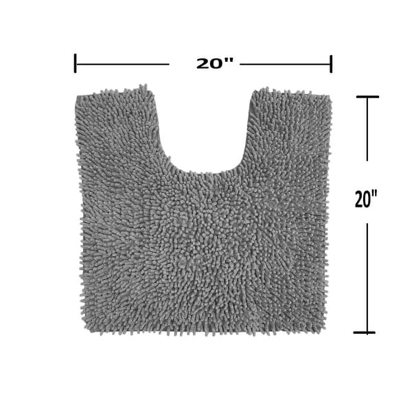 Fantasia Contour Rug, Cotton Soft, Water Absorbent, Non Slip U Shape ...