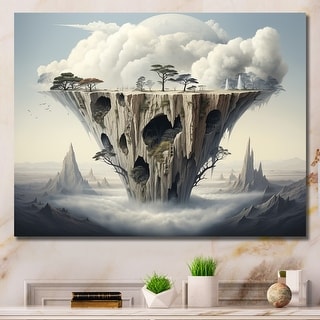 Designart "Mind-Blowing Surreal Landscape III" Surrealism Landscape ...