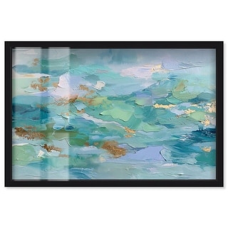 Azure Tide III Blue Wall Decor Shadowbox Print by Art Remedy - Bed Bath ...