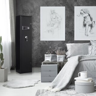 Security Cabinet Safe Quick Access Electronic Storage Steel Digital ...