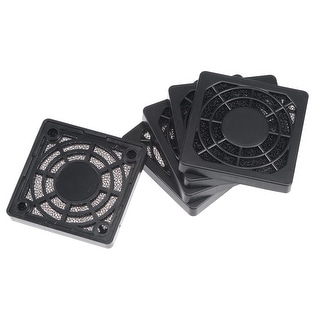 PC Fan Protector Dust Screen with Screws for Cooling Case Cover PVC ...