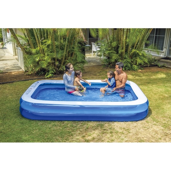 rectangular big inflatable pool