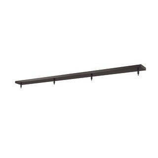 Multi Point Canopy by Z-Lite 4 Light Ceiling Plate in Bronze - Bed Bath ...