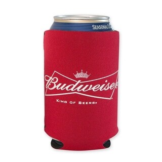 Budweiser 33765 Budweiser Classic Red Can Cooler - Bed Bath & Beyond ...