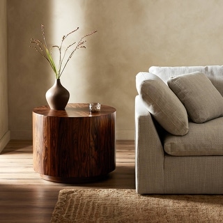 Jeremy End Table-Natural Morado Veneer - Bed Bath & Beyond - 43715222