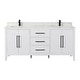 Altair Laurel Bath Vanity with Calacatta White Quartz Stone Countertop ...