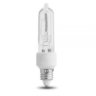 Feit Electric BPQ150/CL/MC Halogen Light Bulb, 150 Watts, 120 Volt ...