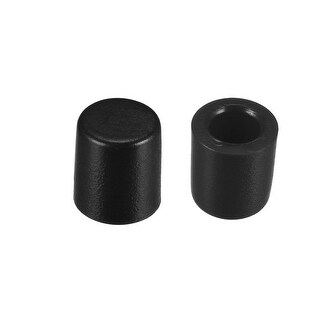 20Pcs 3.3mm Hole Dia Tactile Switch Caps Cover Keycaps Black for 6x6 ...