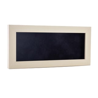 12x24 Shadow Box Frame White Washed Wood | 3/4" Usable Display Depth ...
