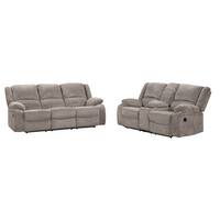 Chasel Mocha Manual Chenille Reclining Sofa - Bed Bath & Beyond - 38024328