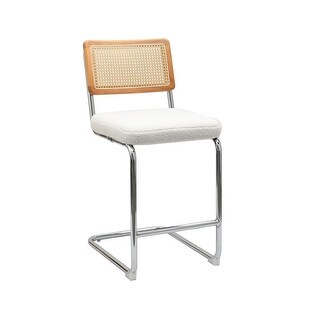 Aldemar 24'' Upholstered Sled Counter Stool (Set of 2) - Bed Bath ...