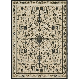 Mohawk Home Pallava Floral Ornamental Area Rug - On Sale - Bed Bath ...