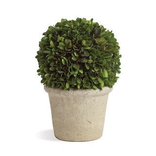 Boxwood 8" Faux (Fake) Ball In Pot - Bed Bath & Beyond - 39745503