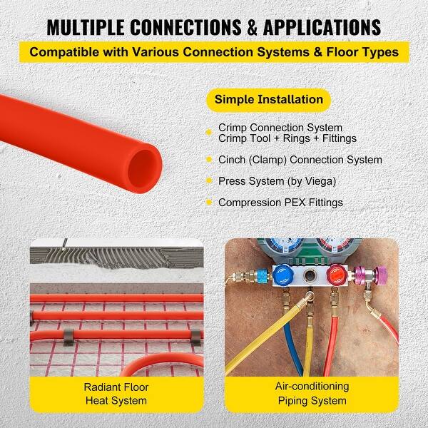 Oxygen O2 Barrier PEX Tubing FT Pex Tube Coil - EVOH PEX-B Pipe for ...