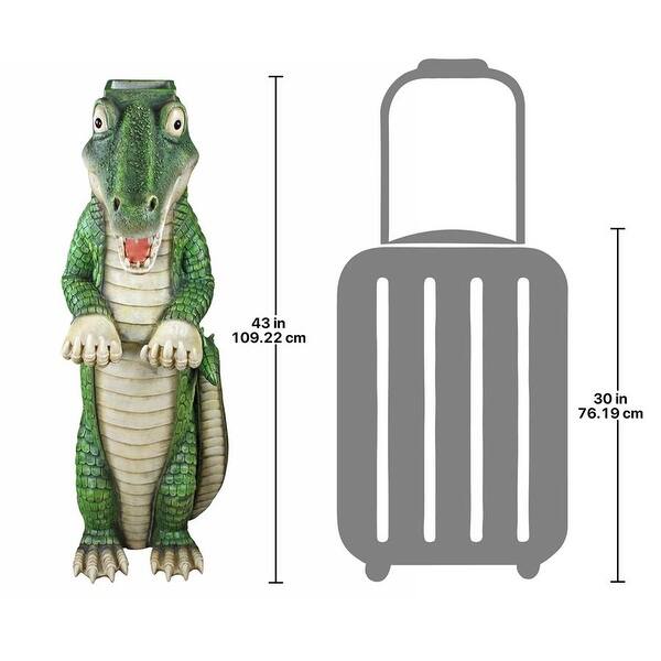 Design Toscano Postal Gator Mail Post Sleeve Statue - Bed Bath & Beyond ...