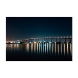 San Diego Coronado California Coronado Bridge 01 Art Print/Poster - Bed ...