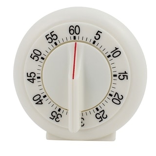 3.6x3.6x2-Inch 60-Minute Mechanical Kitchen Timers Pendulum Clock ...