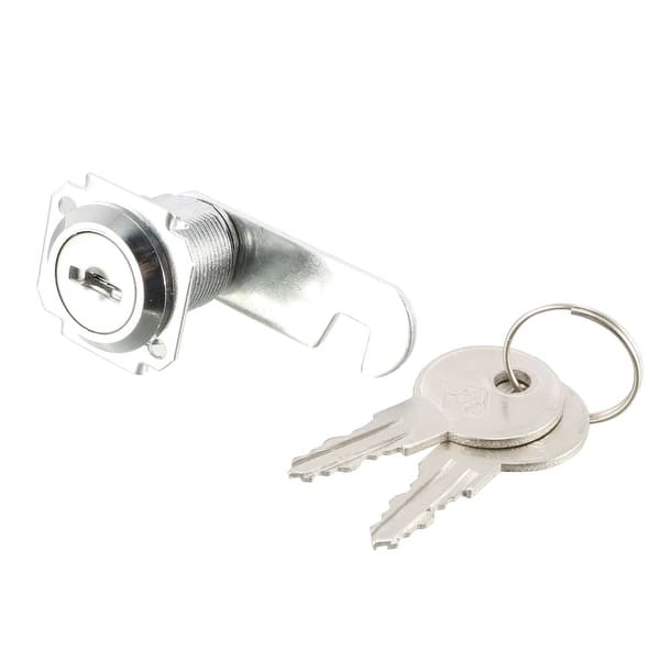 House Closet Mail Box Quarter Turn Security Metal Lock w 2 Keys ...