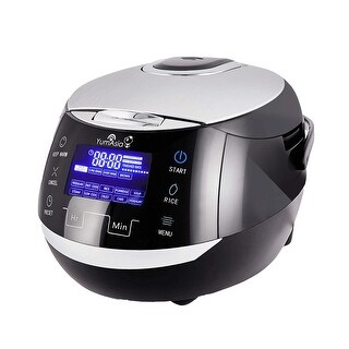 Rice Cooker with Ceramic Bowl and Advanced Fuzzy Logic (8 Cup, 1.5 ...