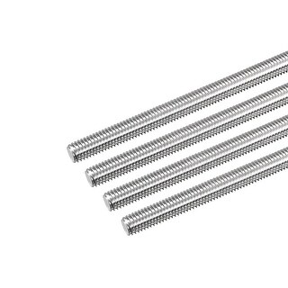 Fully Threaded Rod M8x300mm 1.25mm Pitch 304 Stainless Steel Right Hand ...