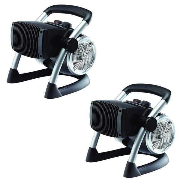 Lasko Pro Portable Electric 1500W Ceramic Utility Room Space Heater (2 ...